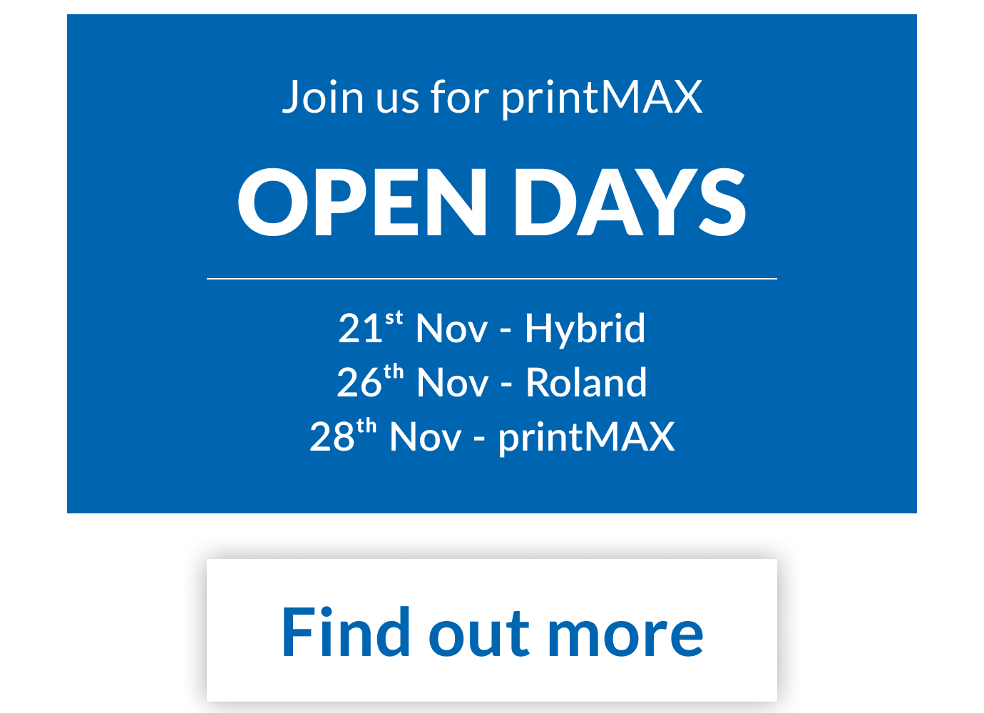 Roland, Mimaki & Summa Large Format Printers - printMAX